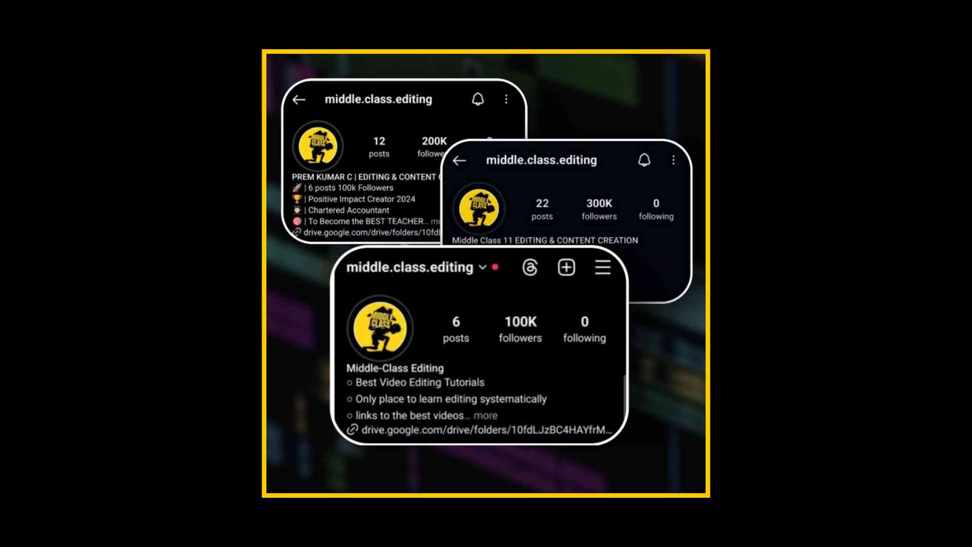 Middle Class Editing